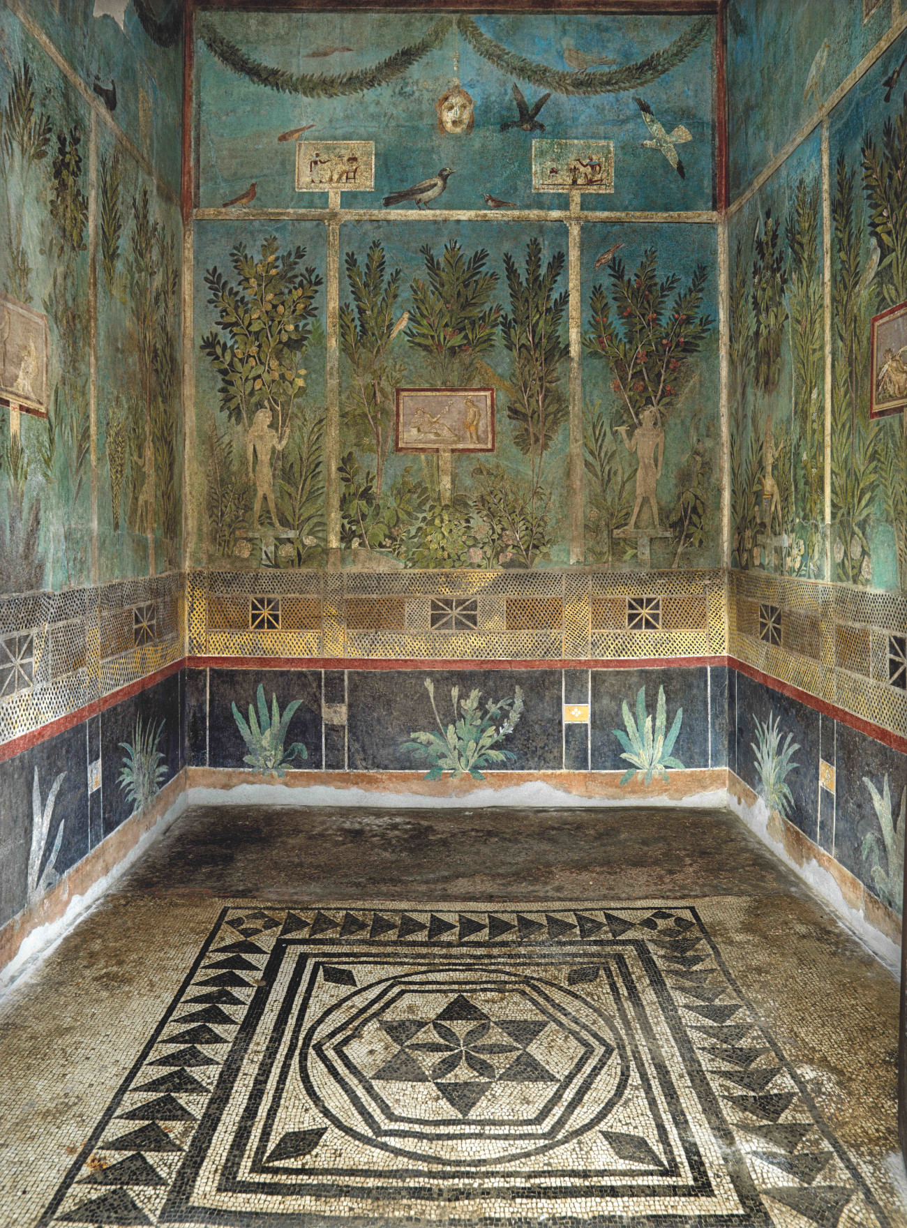 Roma, los interiores de la domus de Pompeya en las fotografías de Luigi ...