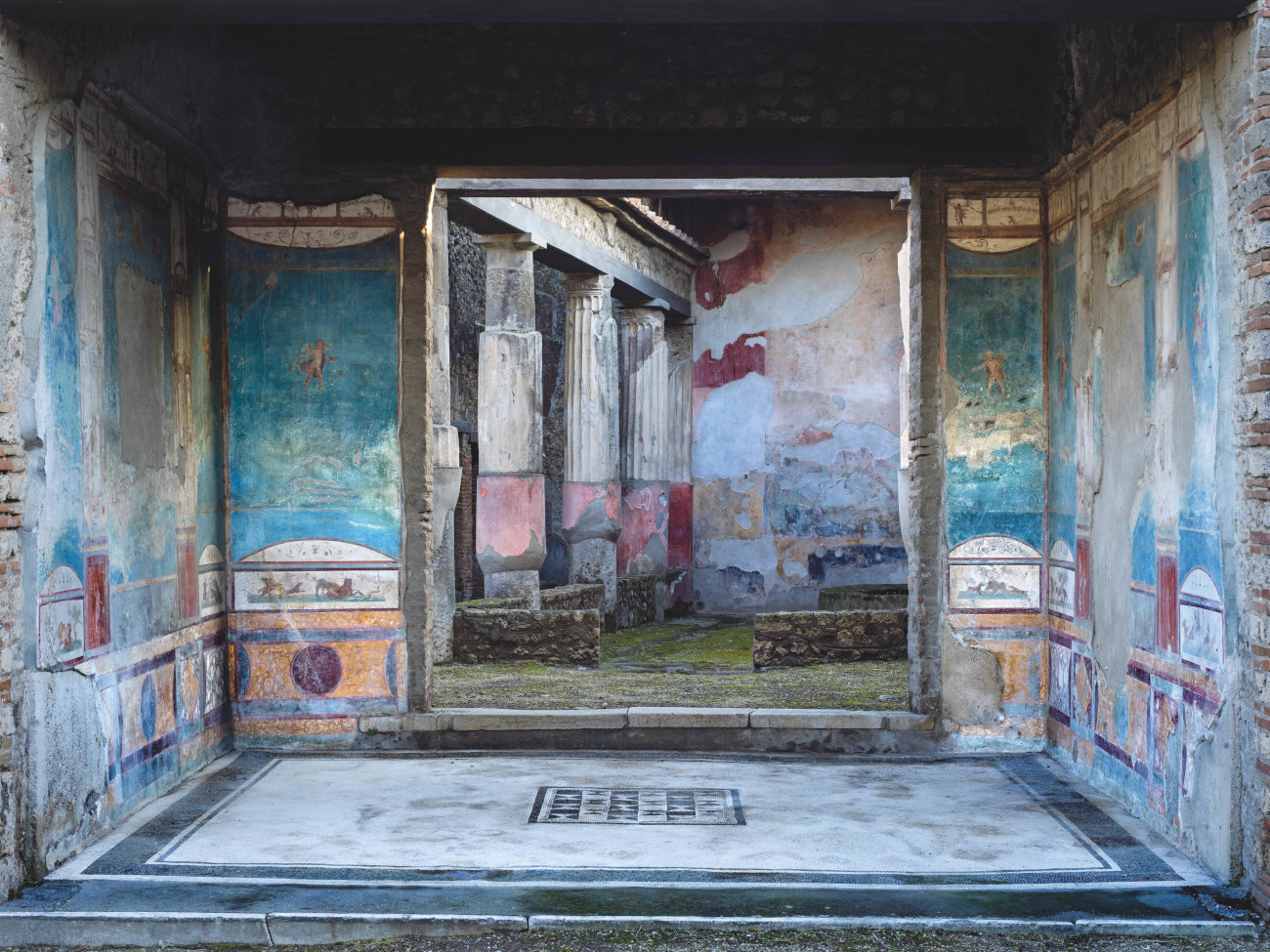 Roma, los interiores de la domus de Pompeya en las fotografías de Luigi ...