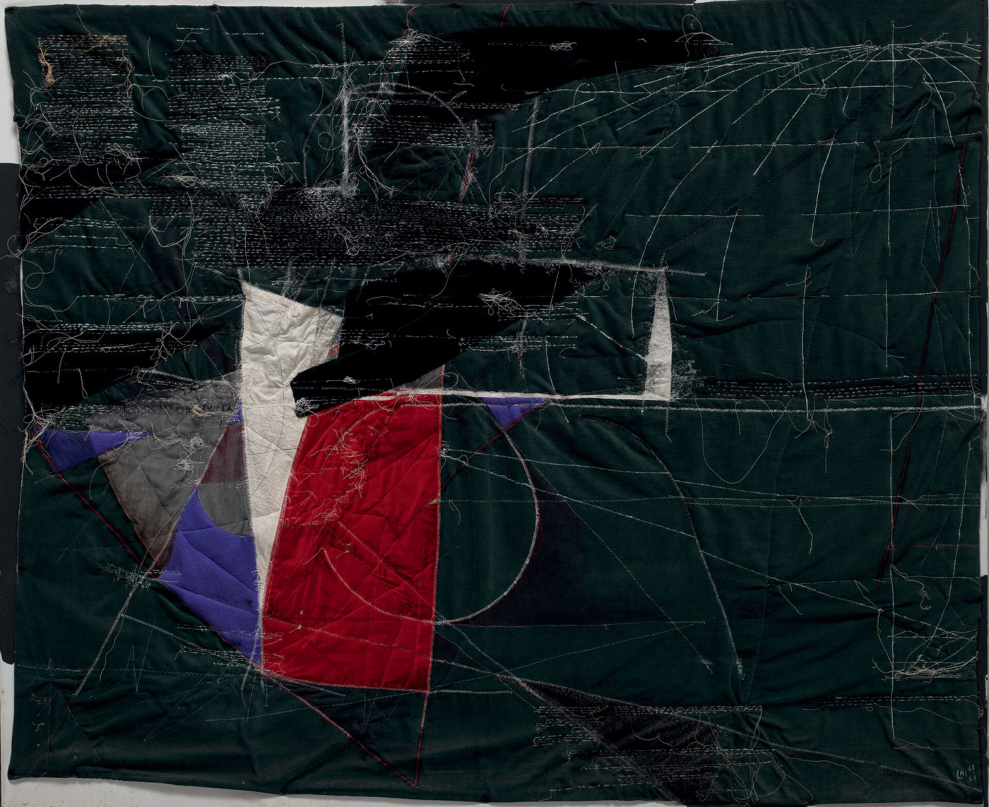 For the first time on display in Pistoia Maria Lai with her Geography