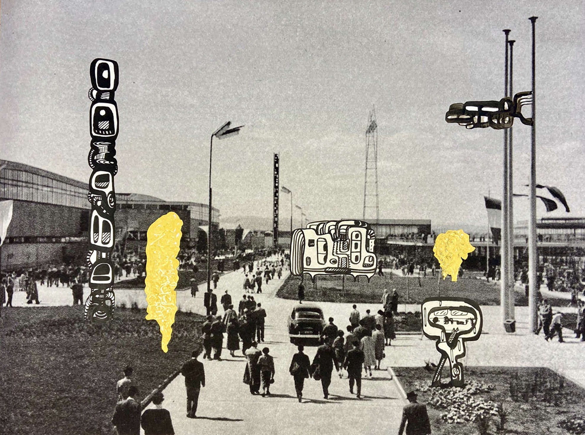 Héliopolis : la ville utopique de Marko Tadić exposée à Turin