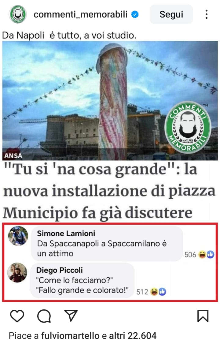 Naples, more memes and cartoons about the work of Gaetano Pesce. Here ...