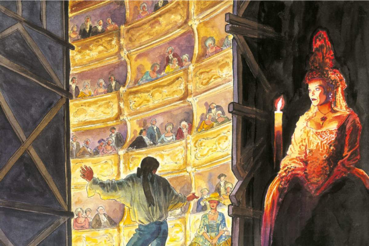 At the Irpino Museum, Milo Manara revisits a very famous work by Mozart ...