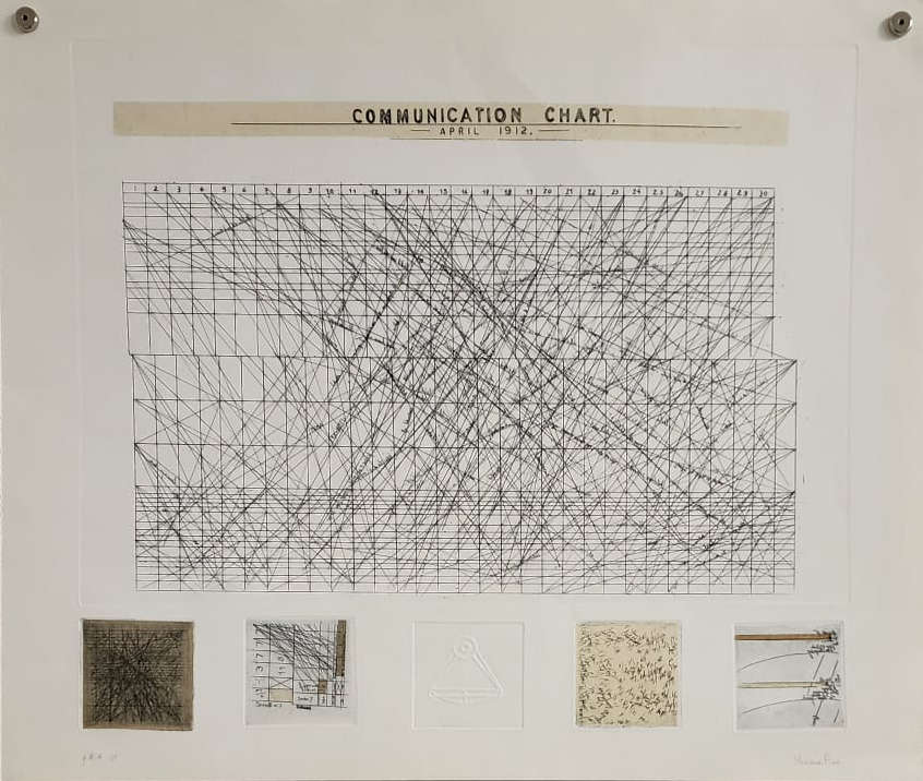Raw Data: the etchings of Miriana Pino on display in Carrara