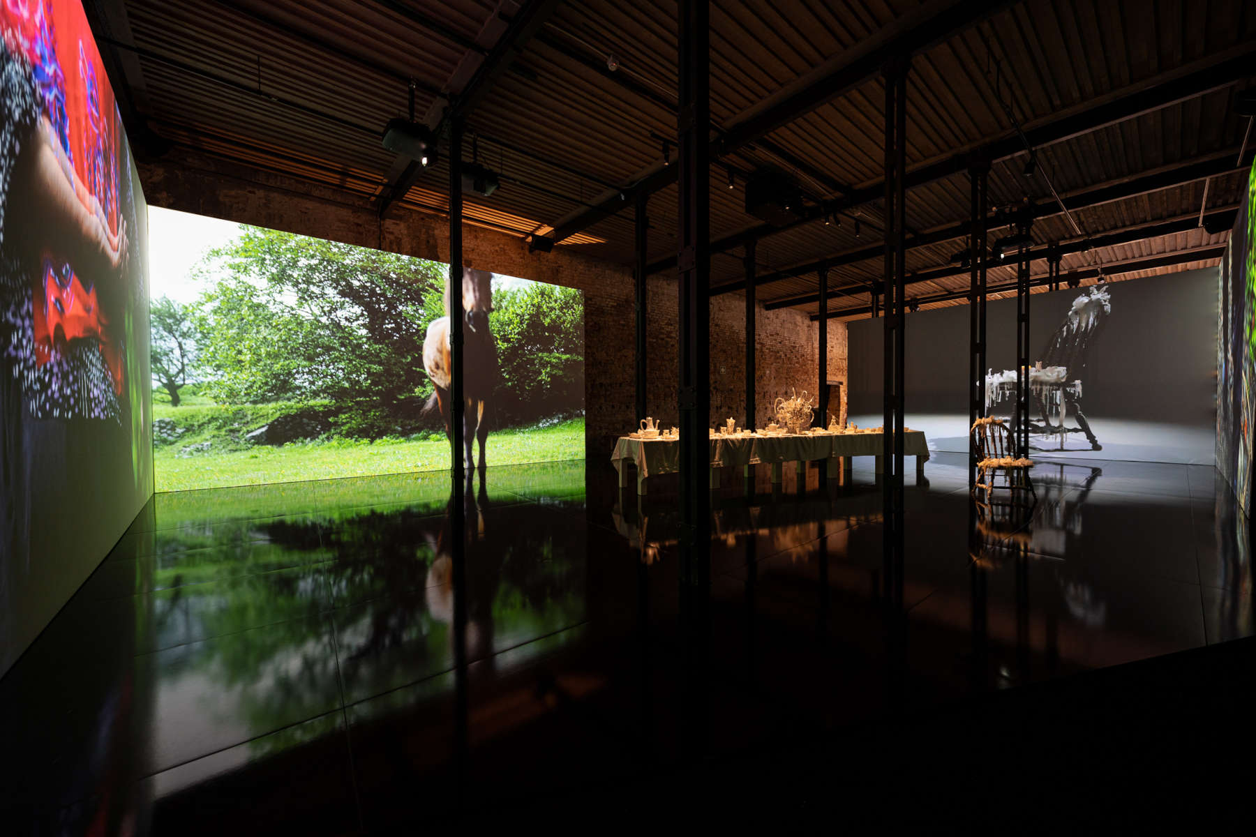 Venice Biennale, at the Mexico pavilion an installation by Erick Meyenberg