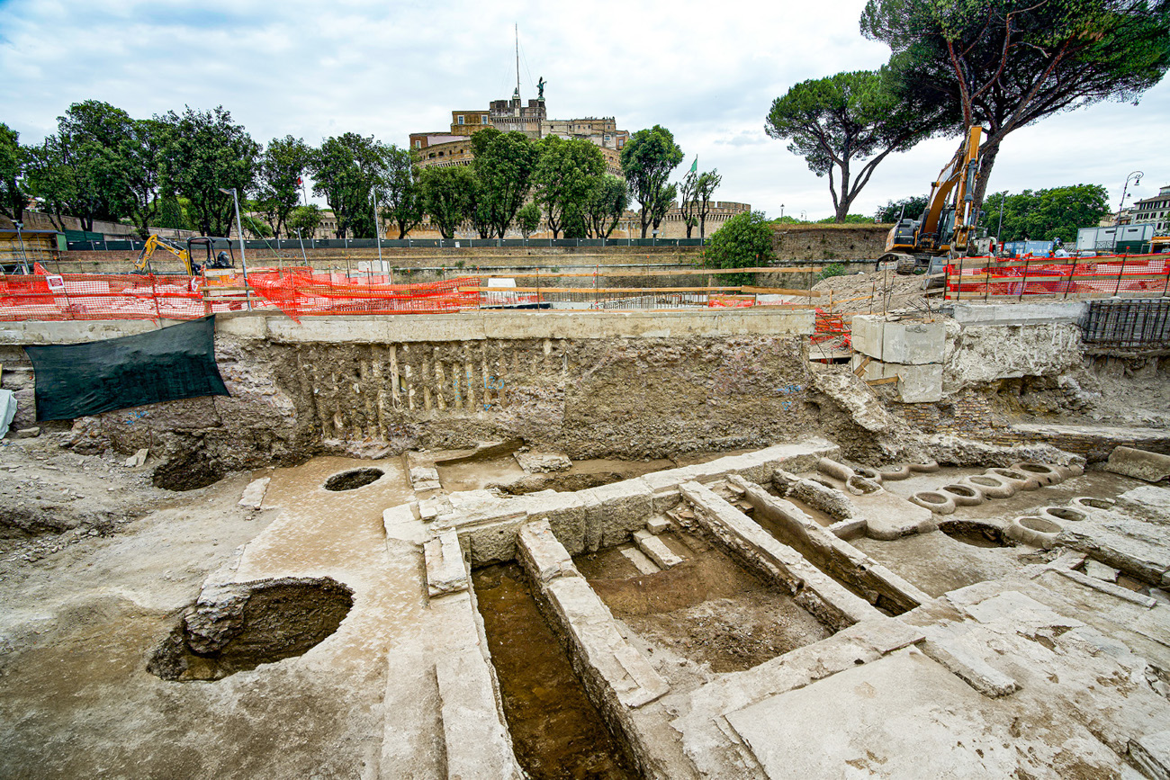 Rome, a fullonica, mosaics and various archaeological finds resurface ...