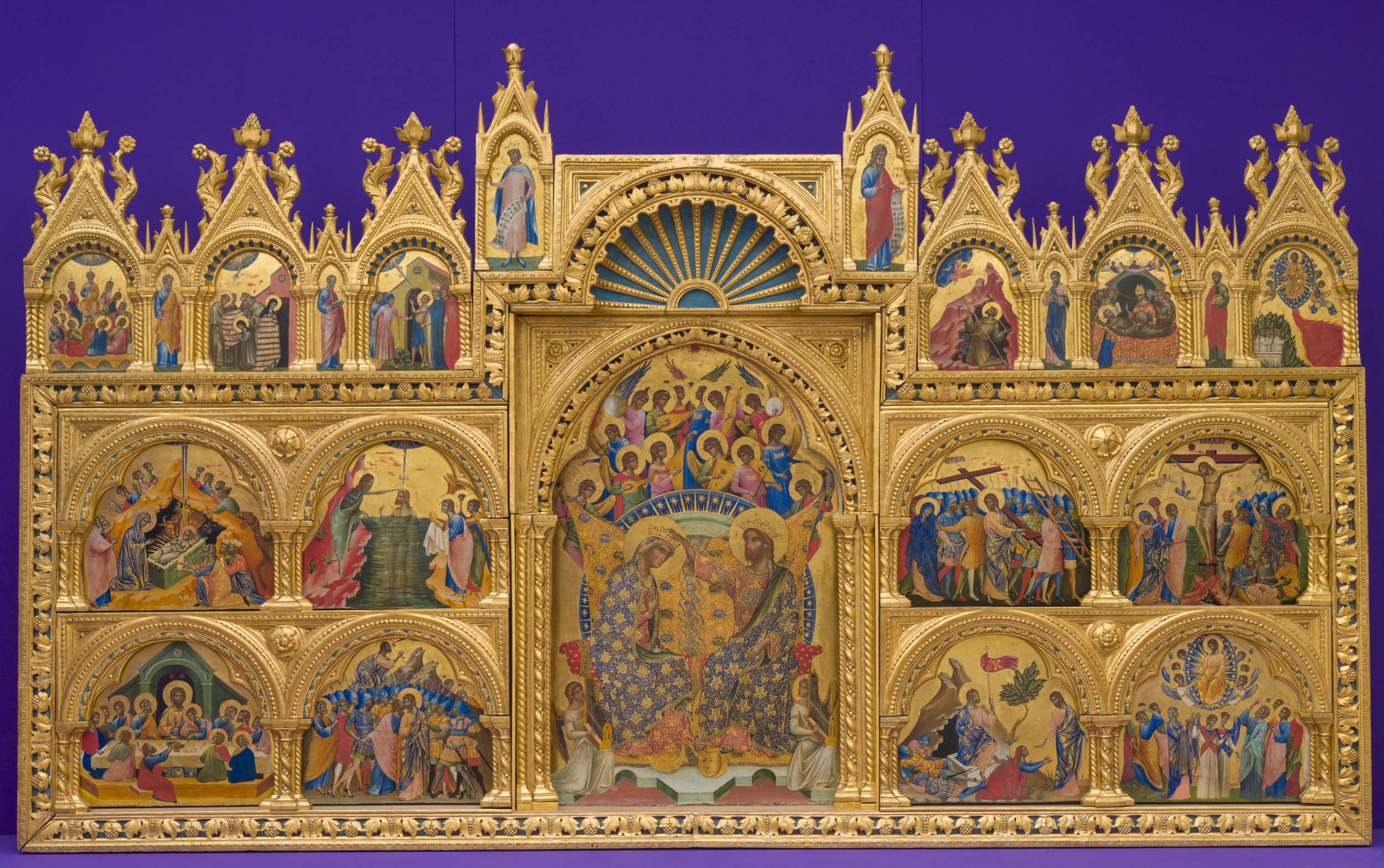Venice, Paolo Veneziano's polyptych returns to Gallerie dell'Accademia ...