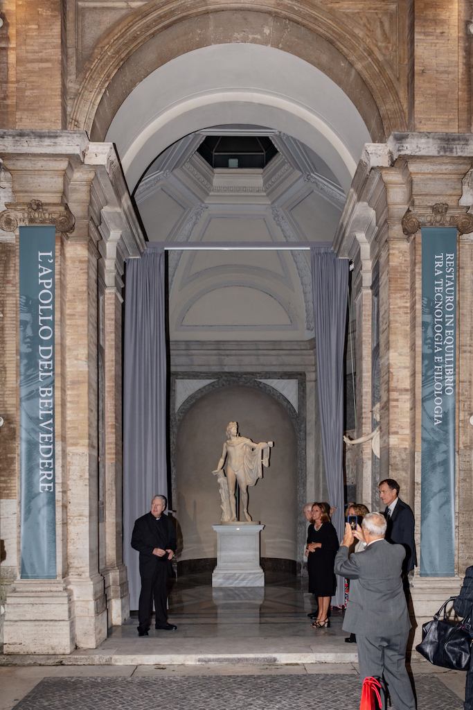 Après cinq ans de restauration, l'Apollon du Belvédère retourne aux Musées du Vatican