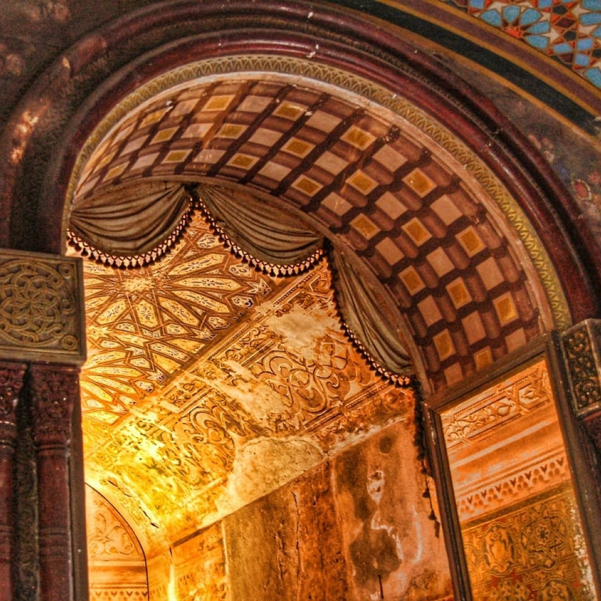 Rocchetta Mattei, el ala árabe-morisca, la parte más auténtica de todo ...