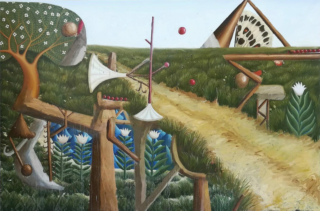 Sardinia, Nivola Museum hosts painter Siro Cugusi's first solo exhibition at an institution