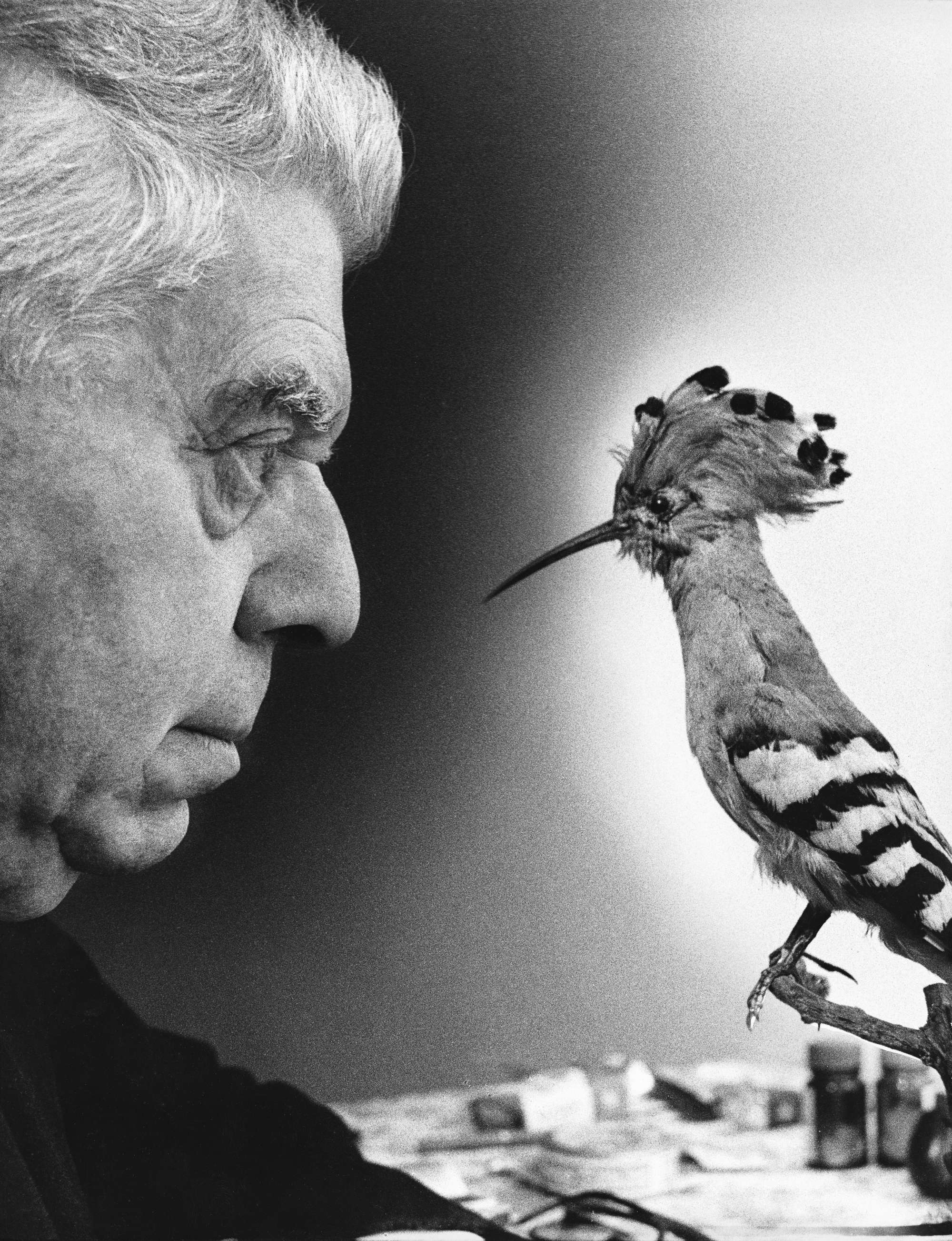 Las fotografías de Ugo Mulas sobre Montale se exponen en uno de los ...