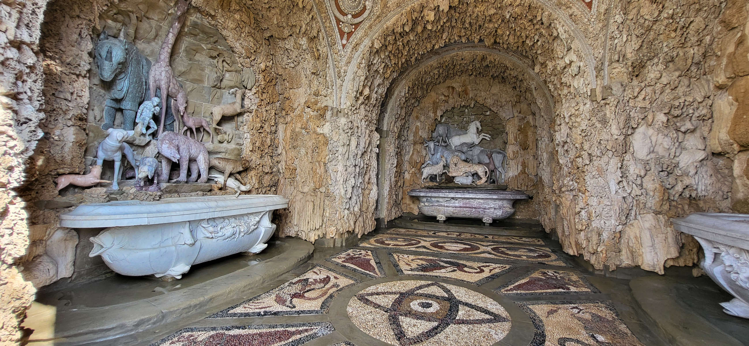 Florence, finishes restoration of spectacular Cave of the Animals at ...