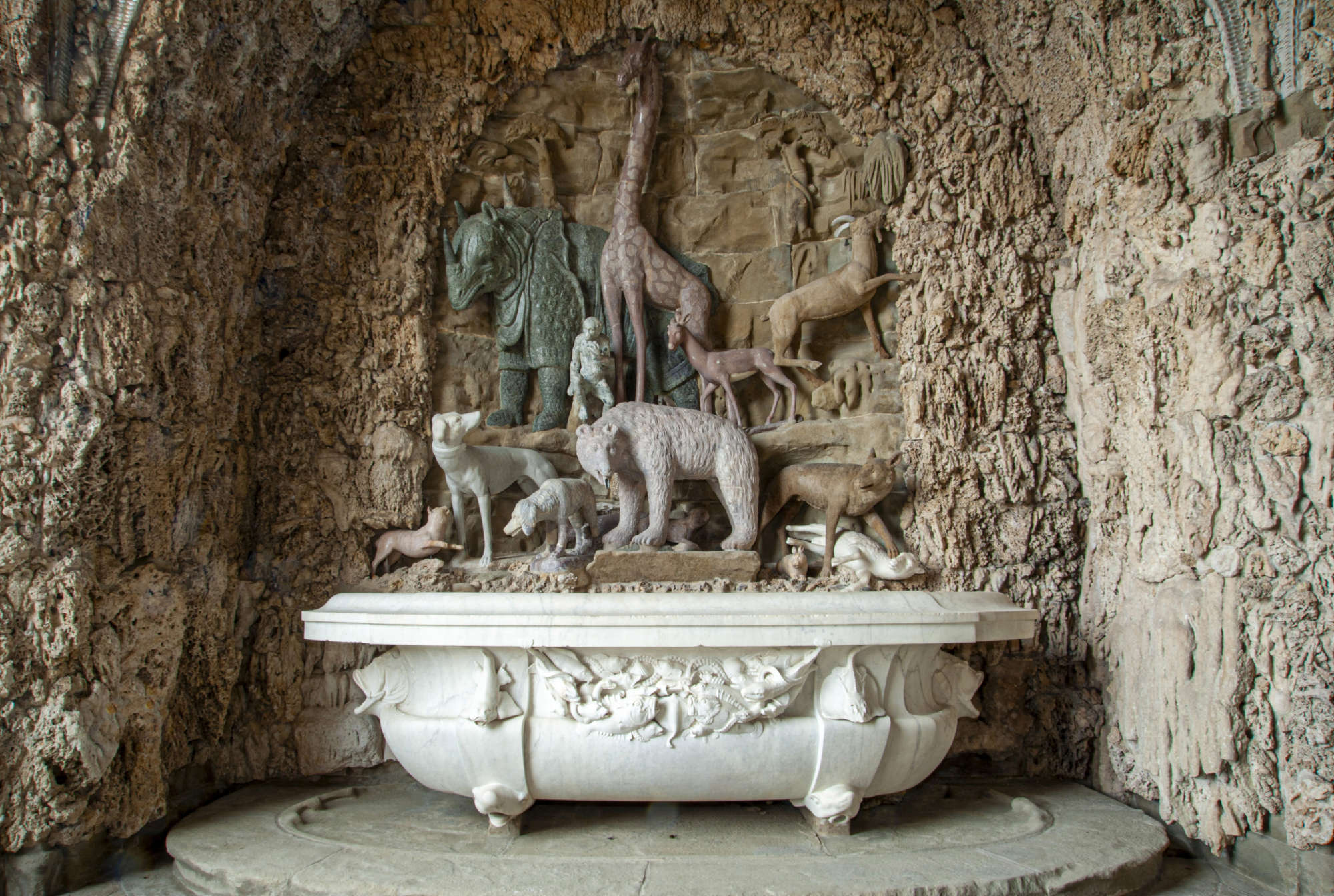 Florence, finishes restoration of spectacular Cave of the Animals at ...