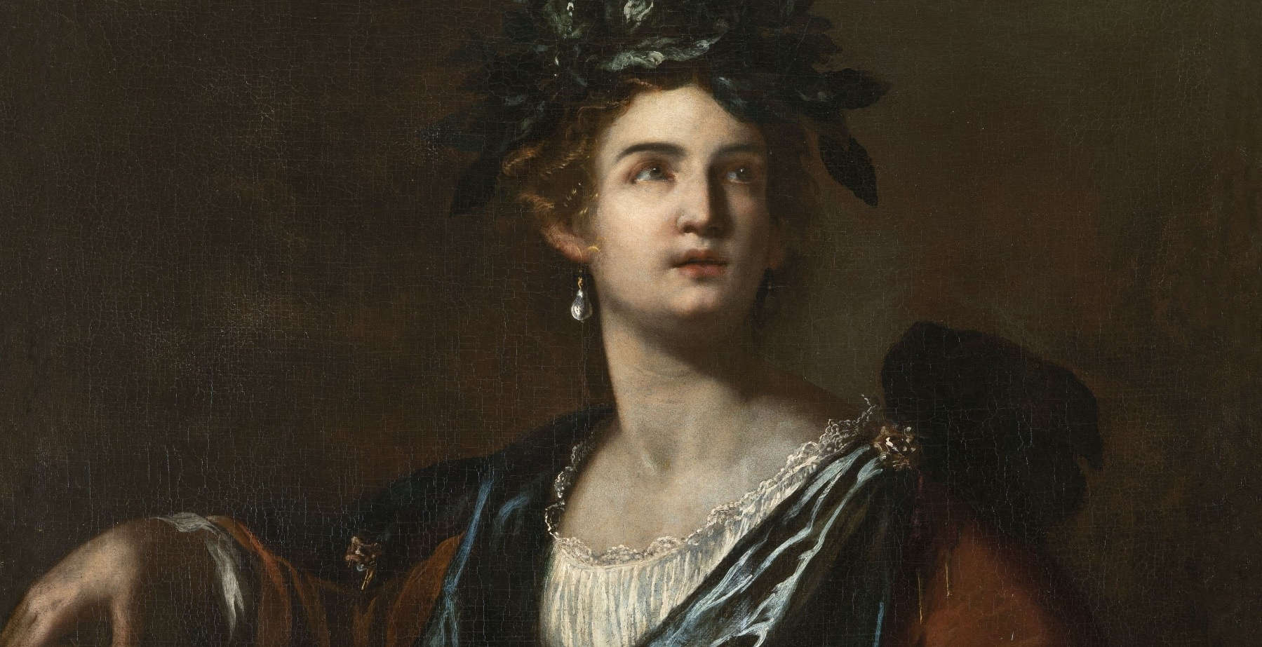 Clio, la musa della storia di Artemisia Gentileschi