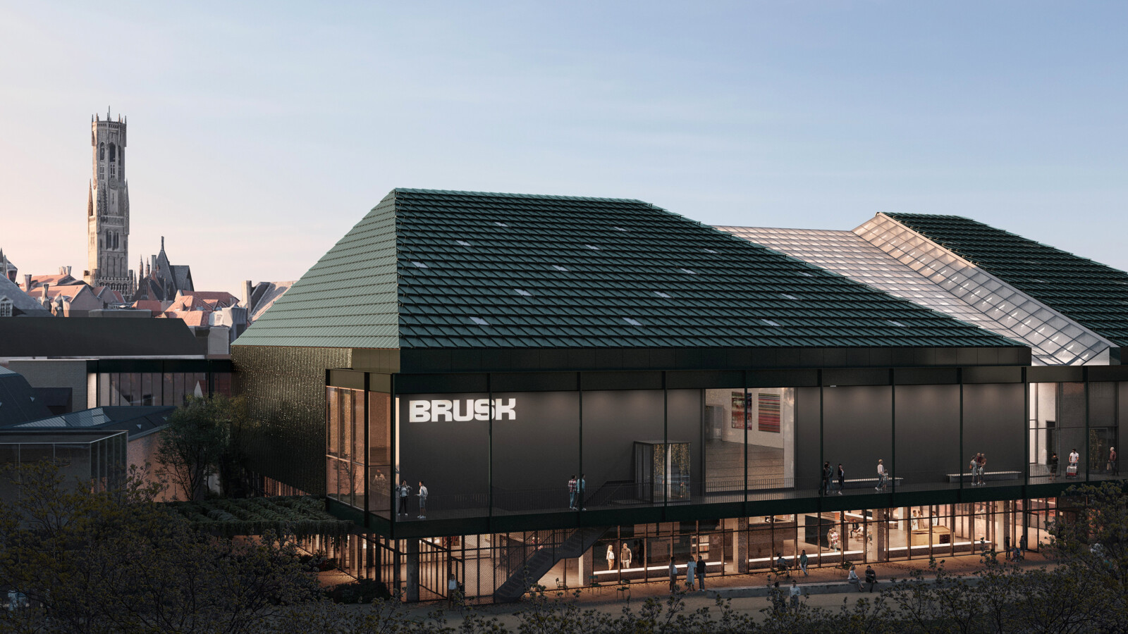 Flanders, the new BRUSK exhibition space will open in Bruges, and the ...