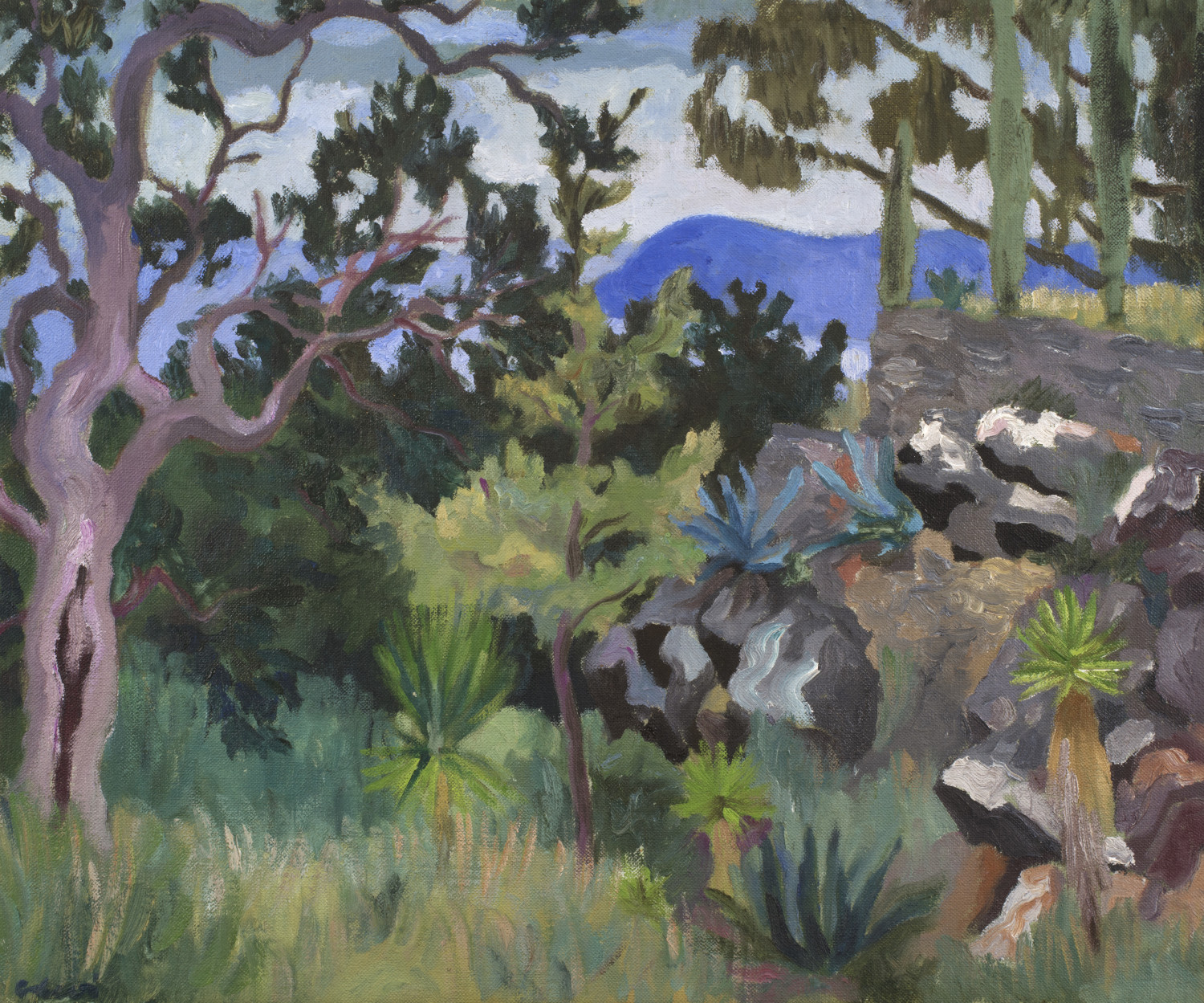 When a garden becomes a place of the soul. Unpublished paintings by ...