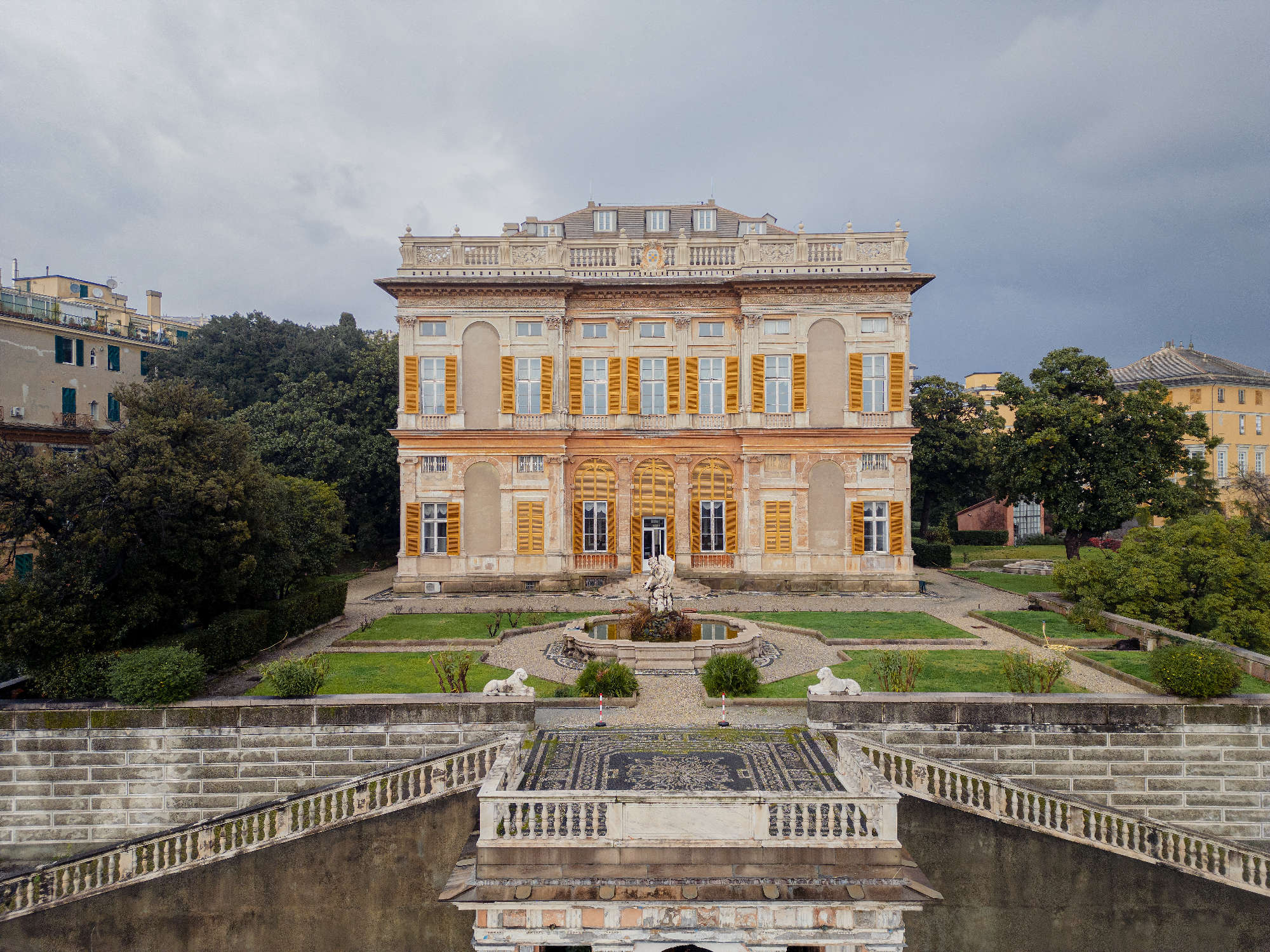 À Gênes, l'une des plus belles villas nobles devient un nouveau centre ...
